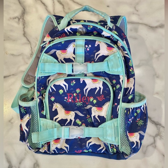 Pottery Barn | Accessories | 3 For 25 Pottery Barn Kids Backpack Horses ...